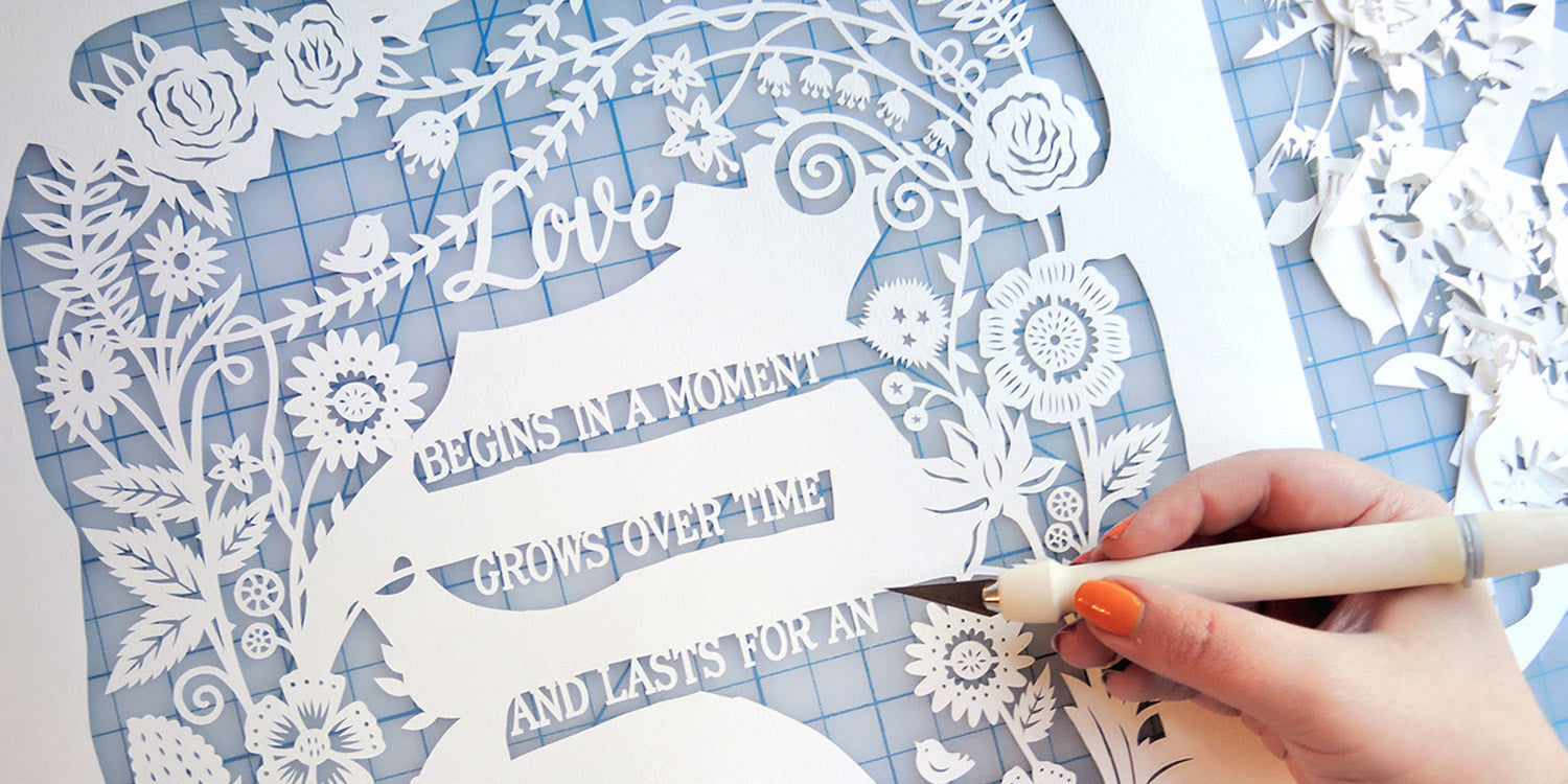 Papercut Artist Creates an Amazing Anniversary Box Design
