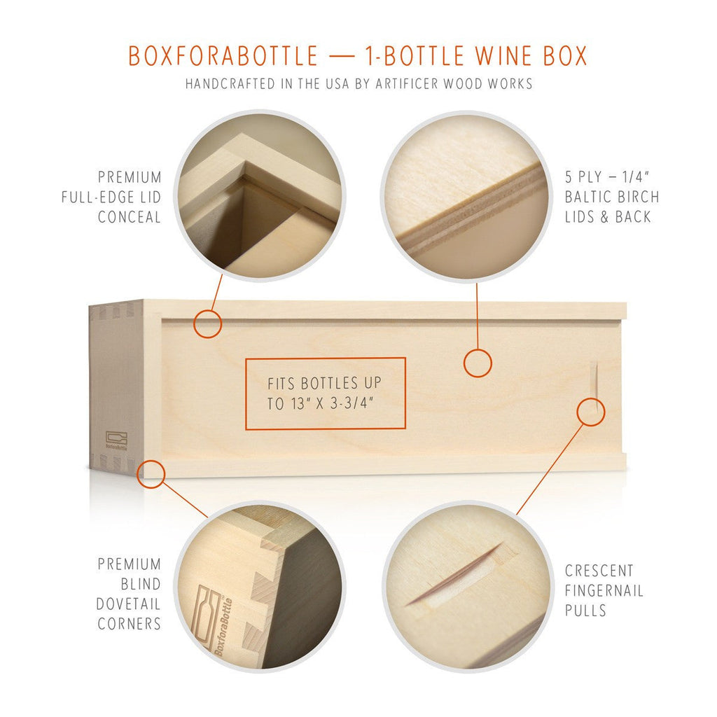 Grazie - Wine Box – Artificer Wood Works