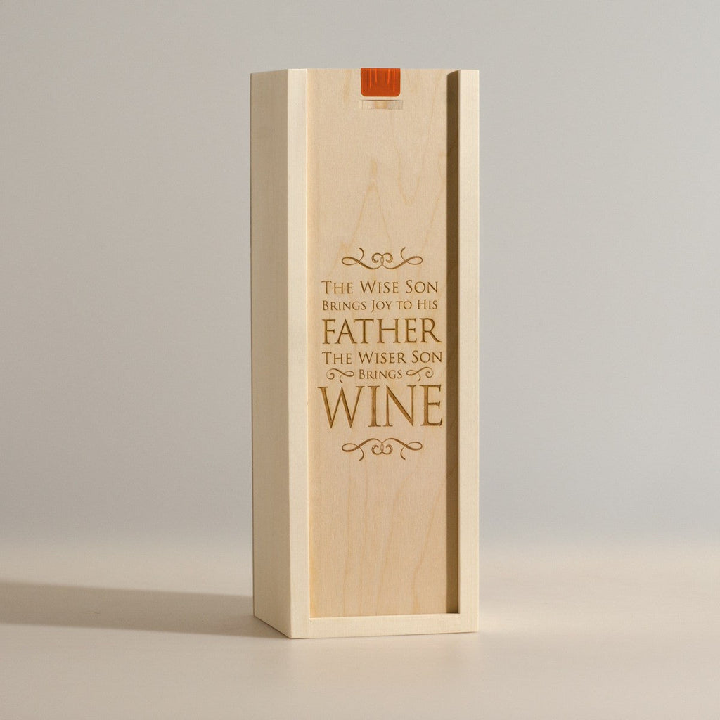 Wise Son - Wine Box for Dad
