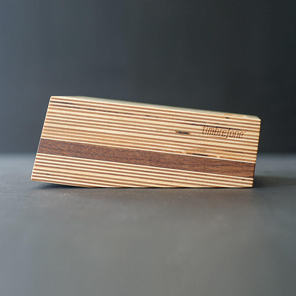 Timbrefone Strata Walnut - Wood Phone Amplifier | Artificer Wood Works