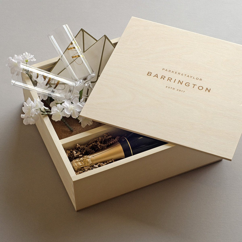 Keepsake Ceremony Wine Boxes | Handcrafted by Artificer Wood Works