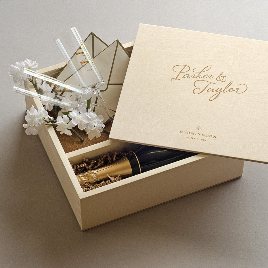 Wedding Ceremony Wine Box - The Stylist